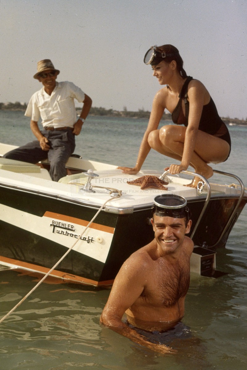 The Prop Gallery | James Bond (Sean Connery) & Domino (Claudine Auger ... The Prop Gallery | James Bond (Sean Connery) & Domino (Claudine Auger ...