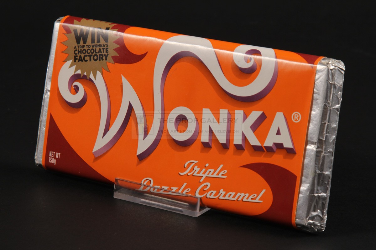 The Prop Gallery | Wonka bar - Triple Dazzle Caramel The Prop Gallery | Wonka bar - Triple Dazzle Caramel